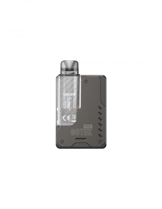 Aspire Gotek Pro Kit Gun Metal - Vape Pods - Starter & Pod eSmokeGuru