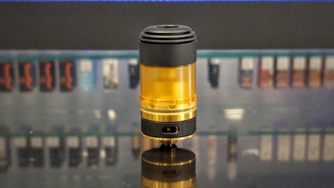 Hussar RTA Gold & Black Special Edition with Micro Tank Ultem - Hussar ...