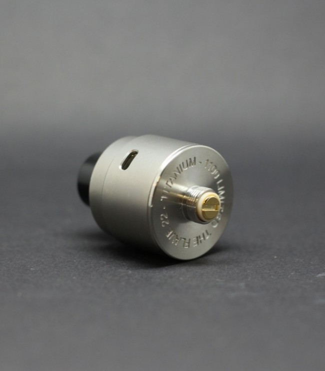 The Flave RDA 22mm Ti Limited Edition by AllianceTech Vapor eSmokeGuru