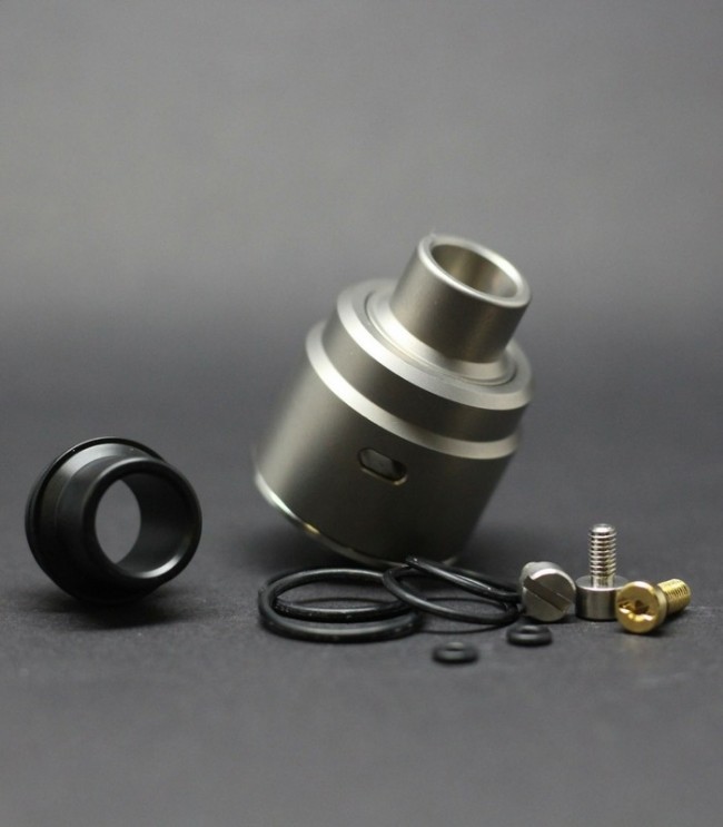 The Flave RDA 22mm Ti Limited Edition by AllianceTech Vapor eSmokeGuru